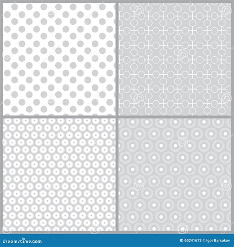 Monochrome Seamless Pattern Stock Vector Illustration Of Pattern