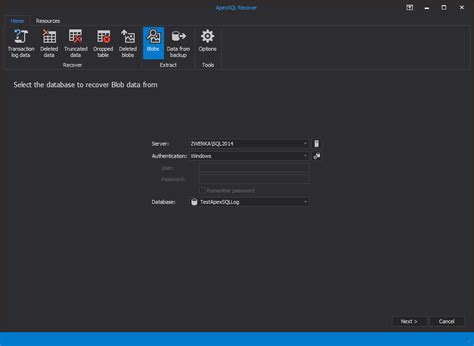 how to recover a deleted image from sql server into a file