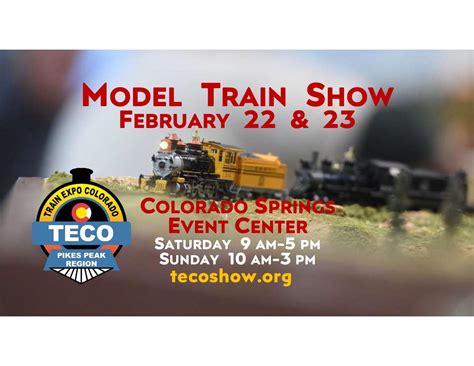 Teco Model Train Show And Swap Meet At Colorado Springs Event Center On