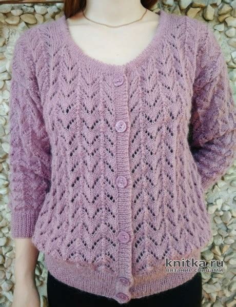 Кофта спицами Бесплатные схемы вязания Как связать кофту на спицах