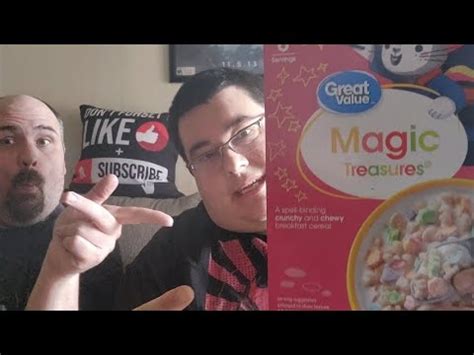 Magic Treasures Cereal Review By Walmart Great Value Youtube