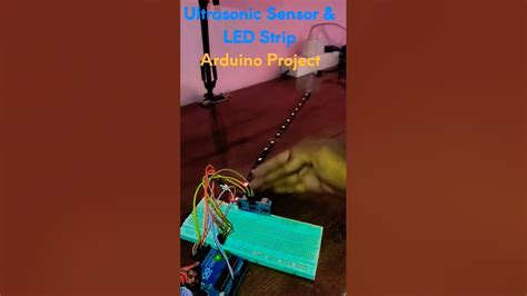 Making Magic With Easy Arduino Project Using Led Strip And Ultrasonic Sensor Diy Arduino Youtube