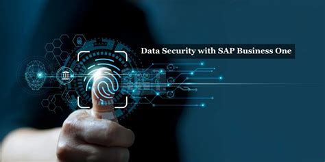 Data Security With Sap Business One Protect Your Business Data