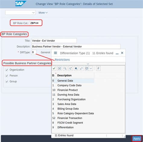 How To Define BP Role BP Role Category In SAP S Hana SAP Tutorials