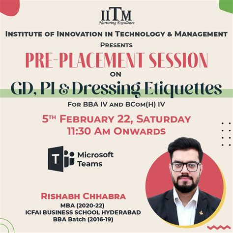 Pre Pla Indraprastha Institute Of Technology And Management