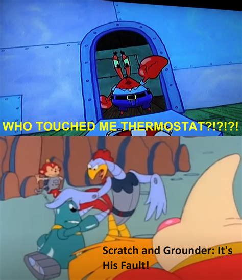 Scratch And Grounder Argue Over Who Touched Mr Kra By Sweetheart1012 On