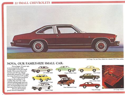 1975 Chevy Nova Parts Catalog