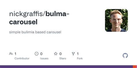 Github Nickgraffisbulma Carousel Simple Bulimia Based Carousel