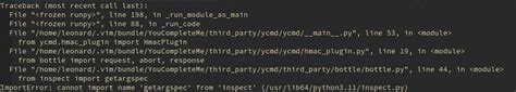 Thirdparty Includes An Older Bottlepy That Uses Deprecated “inspect