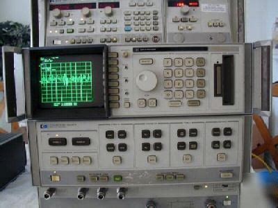Hp Agilent A Ghz Network Analyzer Complete