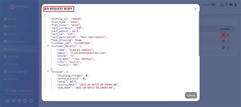 What Is The Api Debug Logs Paytabs Support Portal