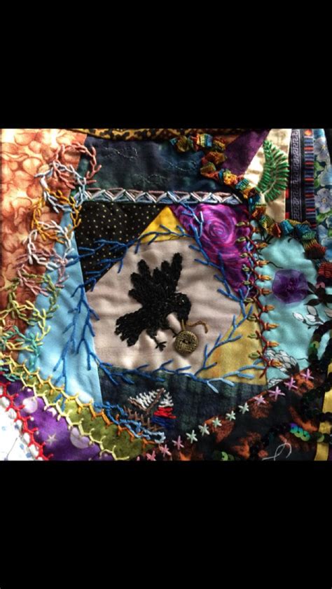 Pin By Wendyeva On Crazy Quilt Crazy Quilts Quilting Projects Tapestry