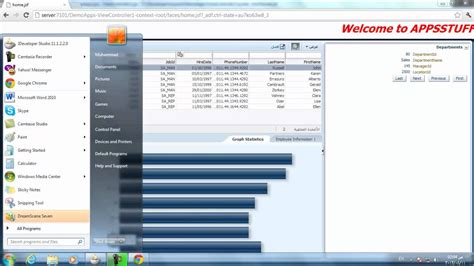 Adf Oracle Adf Web Application Demo Youtube