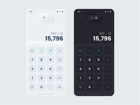 Calculator Ui Design Designs Themes Templates And Downloadable