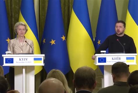 Фон дер Лајен Украина се движи кон следната фаза од процесот на пристапување кон ЕУ Канал 5