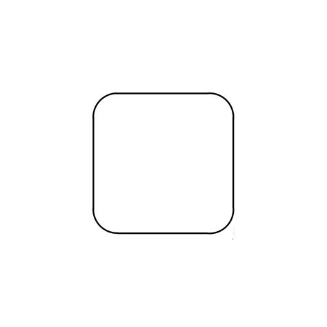 Rounded Square Clear Acrylic Bases Mm X Fluid D Workshop