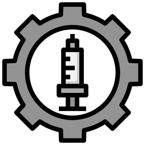 Injection Surang Lineal Color Icon Injection Surang Lineal Color Icon