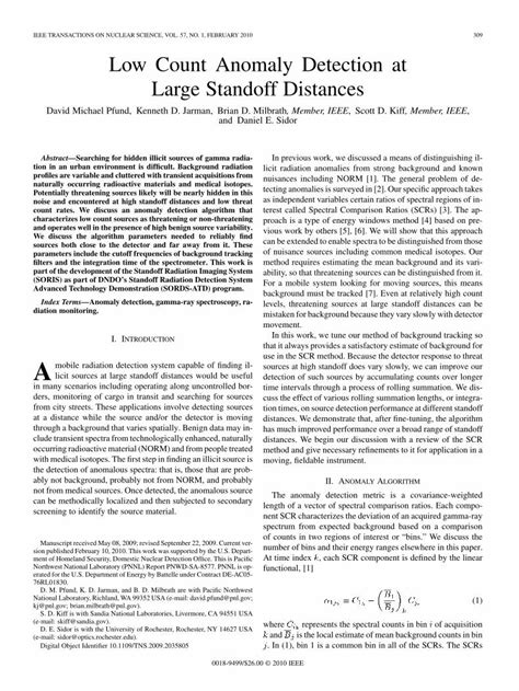 Pdf Low Count Anomaly Detection At Large Standoff Distances Dokumen