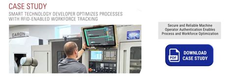 Rfid Operator Authentication For Cnc Machining Applications