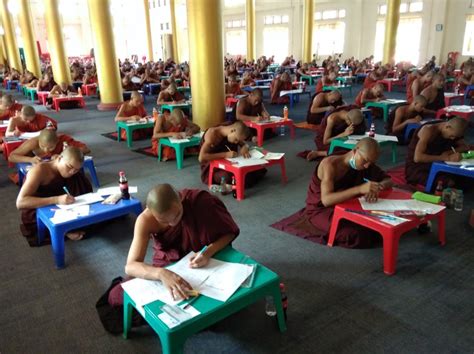 ဒဂုံမြို့သစ်‌ မြောက်ပိုင်း မြို့နယ် ပါဠိပထမပြန် စာမေးပွဲ ဒုတိယနေ့တွင် သံဃာ ၂၁၅ ပါး၊ သီလရှင် ၂၁ ပ