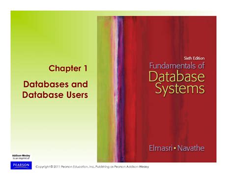 Solution Chapter 1 Fundamentals Of Database Systems Reference Material