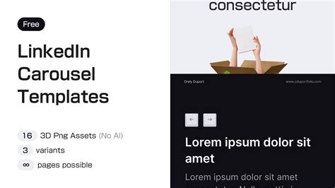 Linkedin Carousel Template Figma
