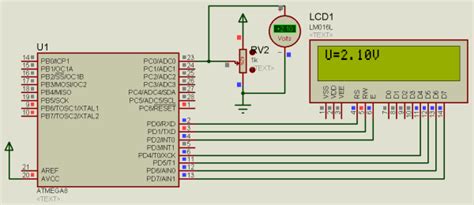 Урок 10 АЦП в Avr микроконтроллерах Простой вольтметр на Avr Avr Start Ru