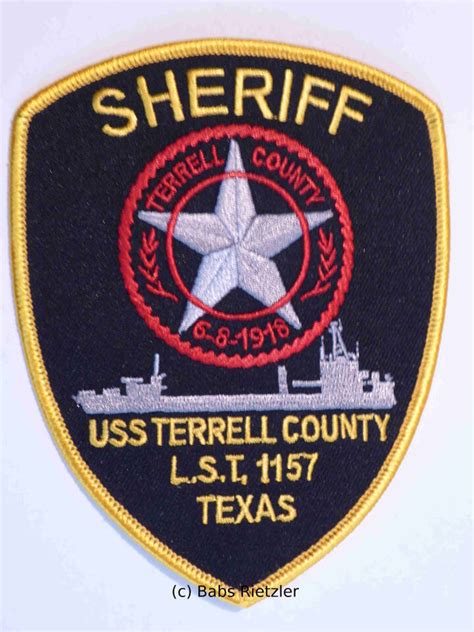 Sheriff And Police Patches