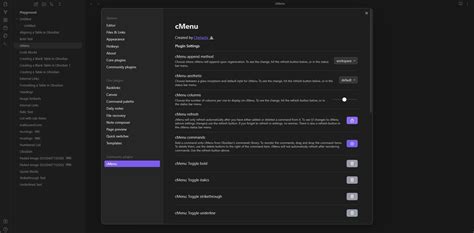 How To Add A Text Editing Menu To Obsidian With Cmenu