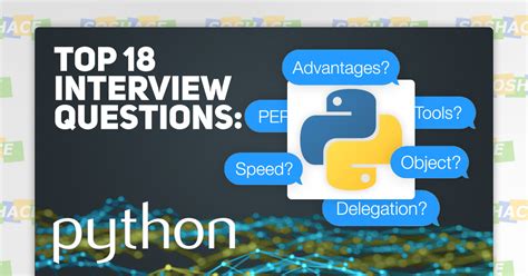 top 18 interview questions for python developers — soshace