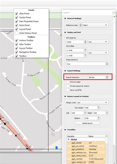 Adjusting Qgis Print Composer Output Resolution Geographic