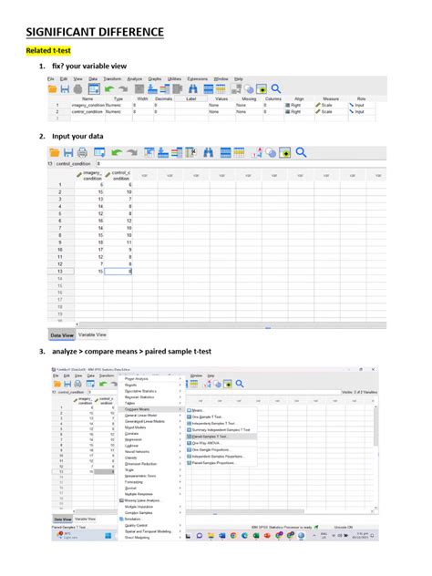 Spss Hypothesis Test Pdf