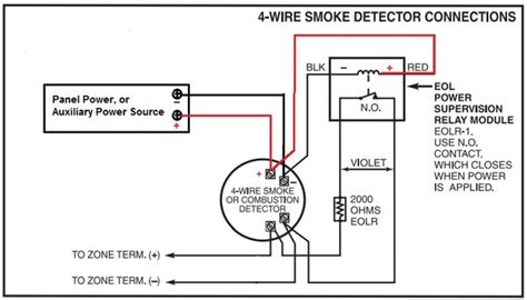 4 Wire Smoke Detector Wiring Diagram