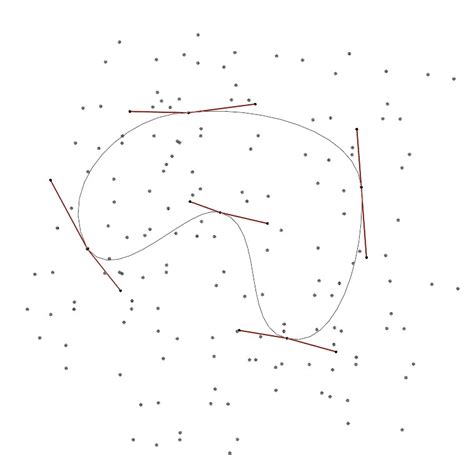 Math How To Check If A 2d Point Is Inside Or Outside A 2d Closed Bezier Curve Using Python