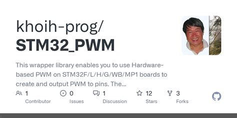 GitHub Khoih Prog STM32 PWM This Wrapper Library Enables You To Use