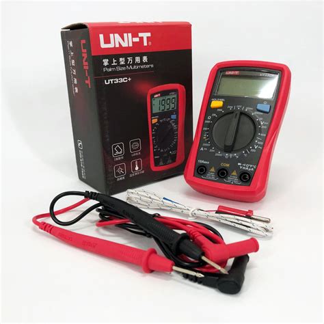 Мультиметр Цифровий Тестер Амперметр 33 C Ut Digital Портативний Tx 171 Автомобільний