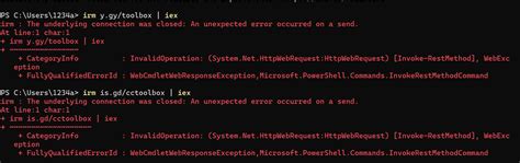 Powershell Error Rgenp