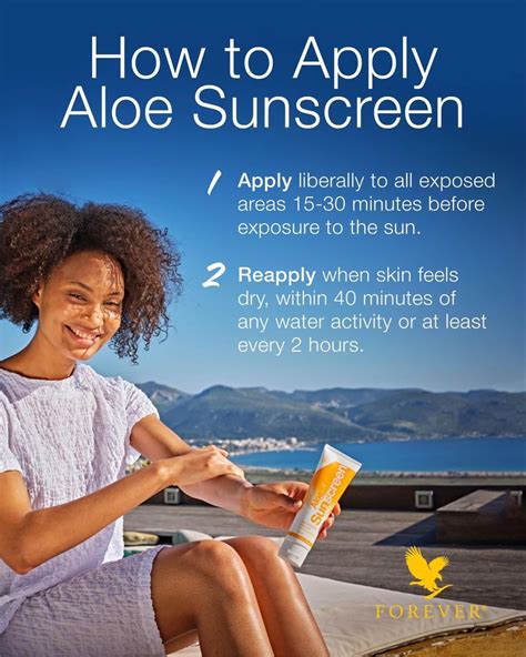 Aloe Sunscreen Aloe Sunscreen Forever Living Products Forever