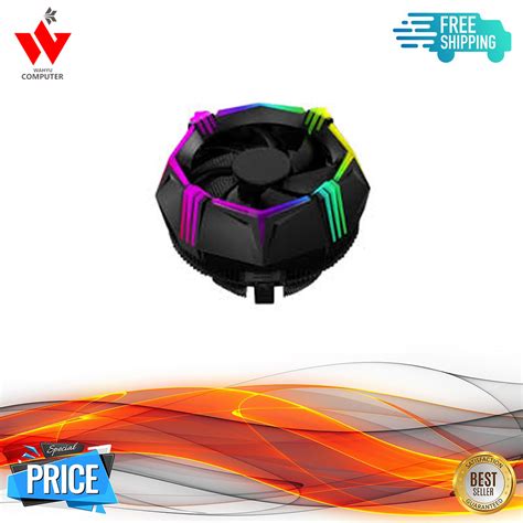 Jual Cpu Cooler Cube Gaming Ufo Quite Fan 120mm Blades Rgb Hydraulic Bearin Shopee Indonesia