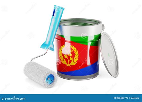 eritrean flag map pointer layout vector illustration cartoondealer