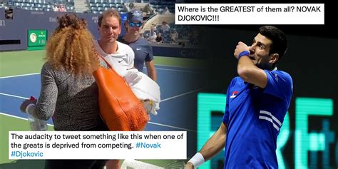 Novak Djokovic Fans Ridicule Us Open For Comment On Rafael Nadal