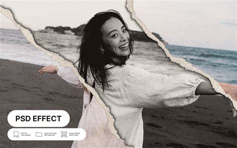 4 페이지 찢어진 종이 효과 이미지 Freepik에서 무료 다운로드