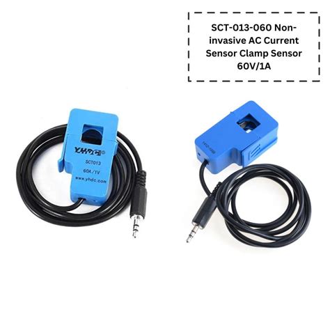 Sct013 Non Invasive Ac Current Sensor Clamp Accurate And Reliable Current Measurement