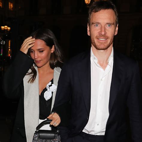 Alicia Vikander And Michael Fassbender Seen Together At Fashion Week E
