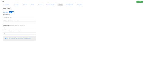 How To Set Up The VoIP Integration Simpro