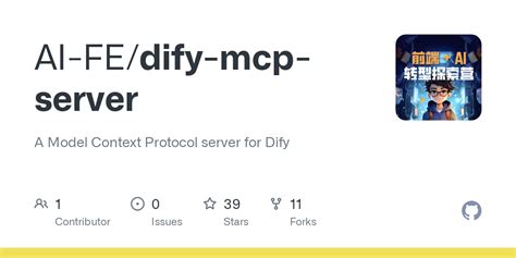 Github Ai Fedify Mcp Server A Model Context Protocol Server For Dify