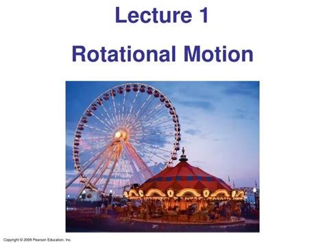 Ppt Lecture 1 Rotational Motion Powerpoint Presentation Free