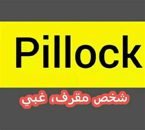Learn The Meaning Of Pillock In English