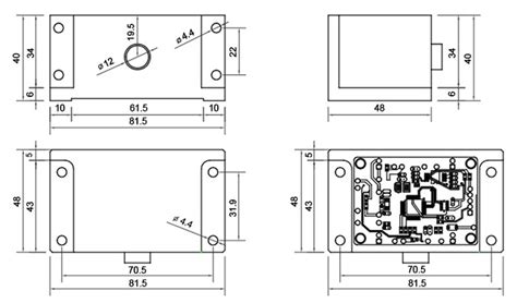 Explosion Proof Electronic Inclinometer Sensor Output Rs485 Ttl