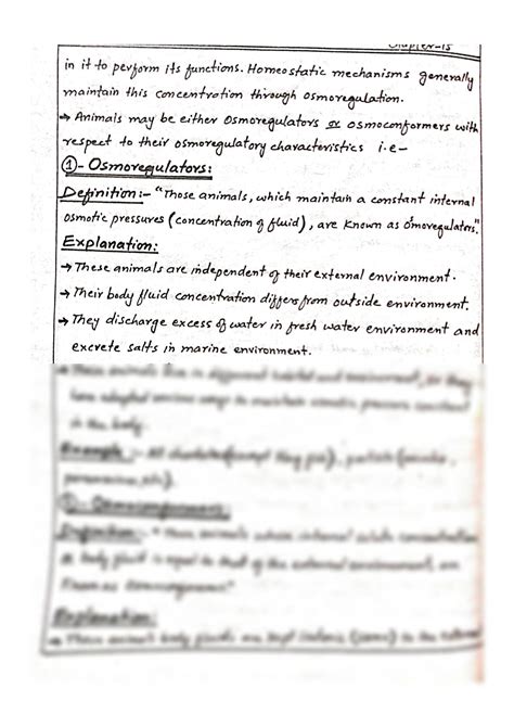Solution Topicwhat Is Osmoregulationdifference Between